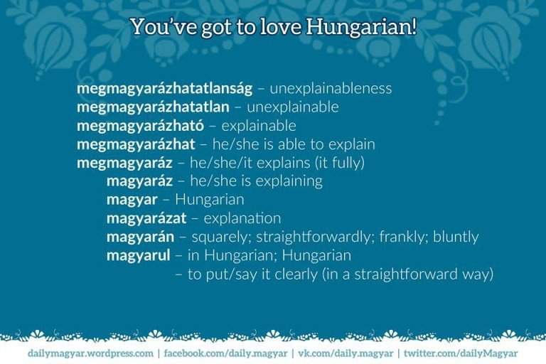 A peek into the beauty of the Hungarian grammar - PHOTO GALLERY - Daily ...