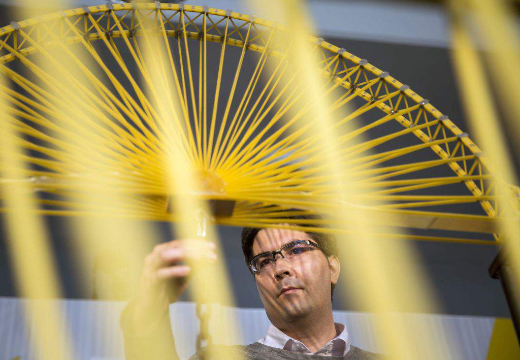 New record at the world championship of pasta bridge building ...