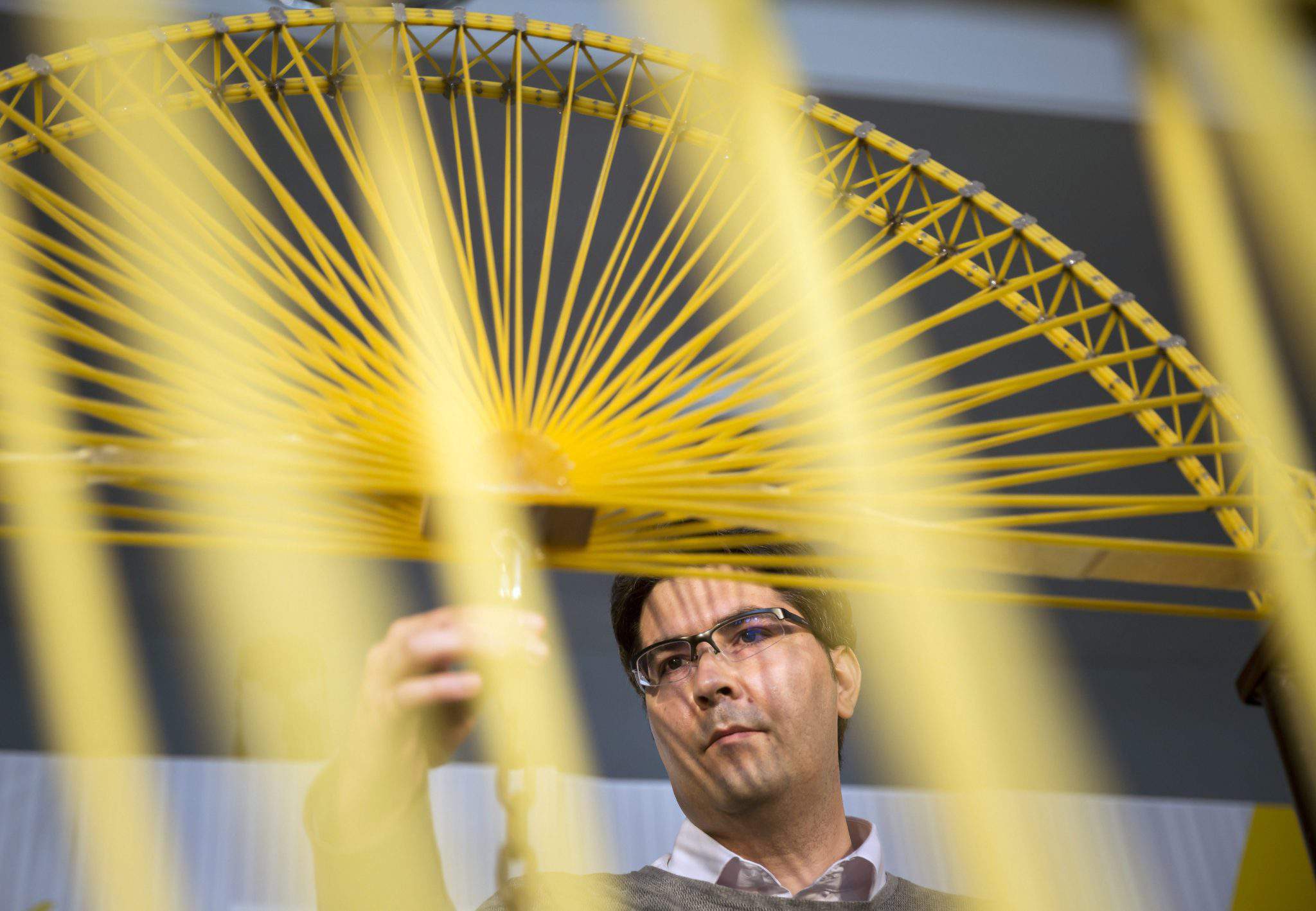 New record at the world championship of pasta bridge building ...