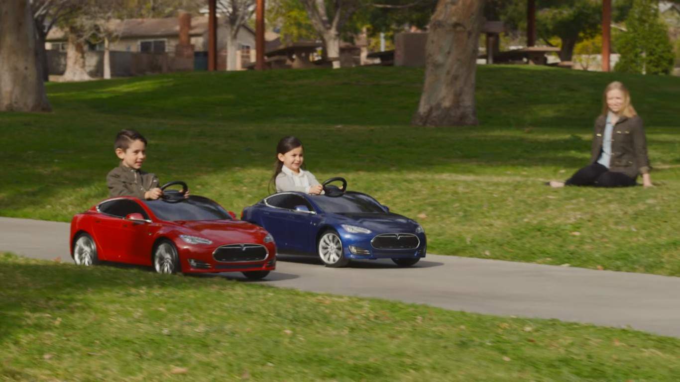 Children can give driving a go with mini-Teslas - DailyNewsHungary