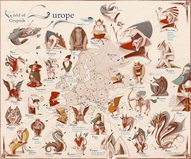 What are the most popular mythical creatures in Europe? - PHOTOS ...