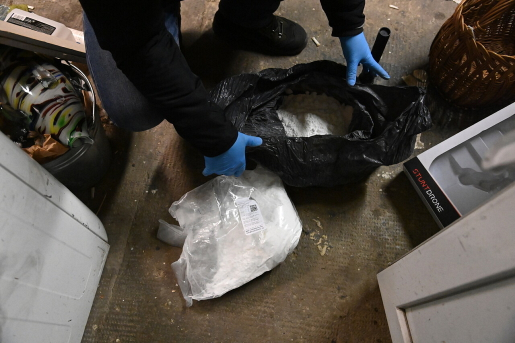 The Hungarian police cracked down on several gangs of drug dealers ...