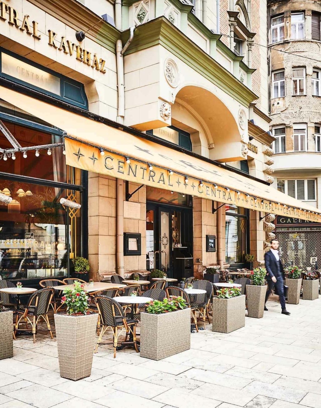This iconic restaurant in Budapest brings not only food but also poetry ...