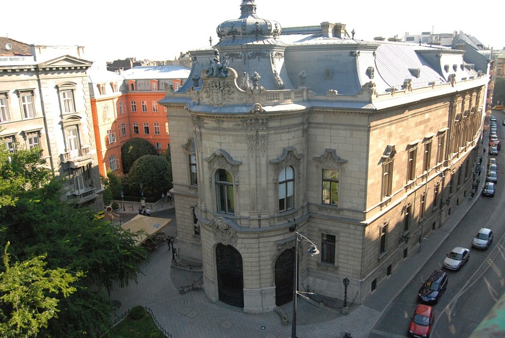 One of the world's most beautiful libraries is in Budapest, and it's ...