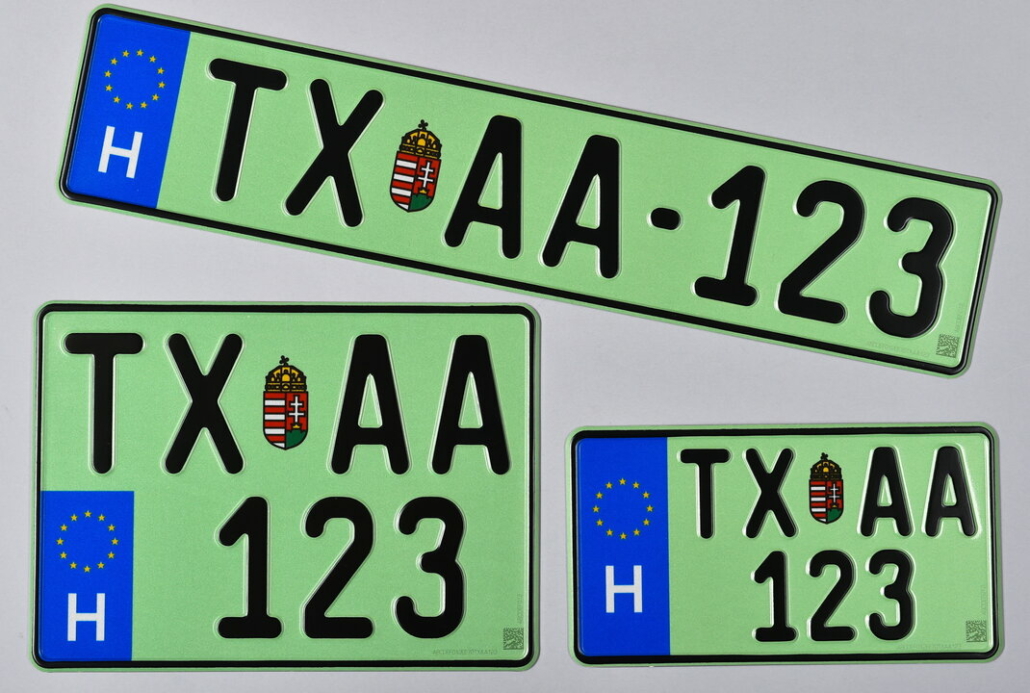 New Hungarian licence plates are here! – PHOTOS