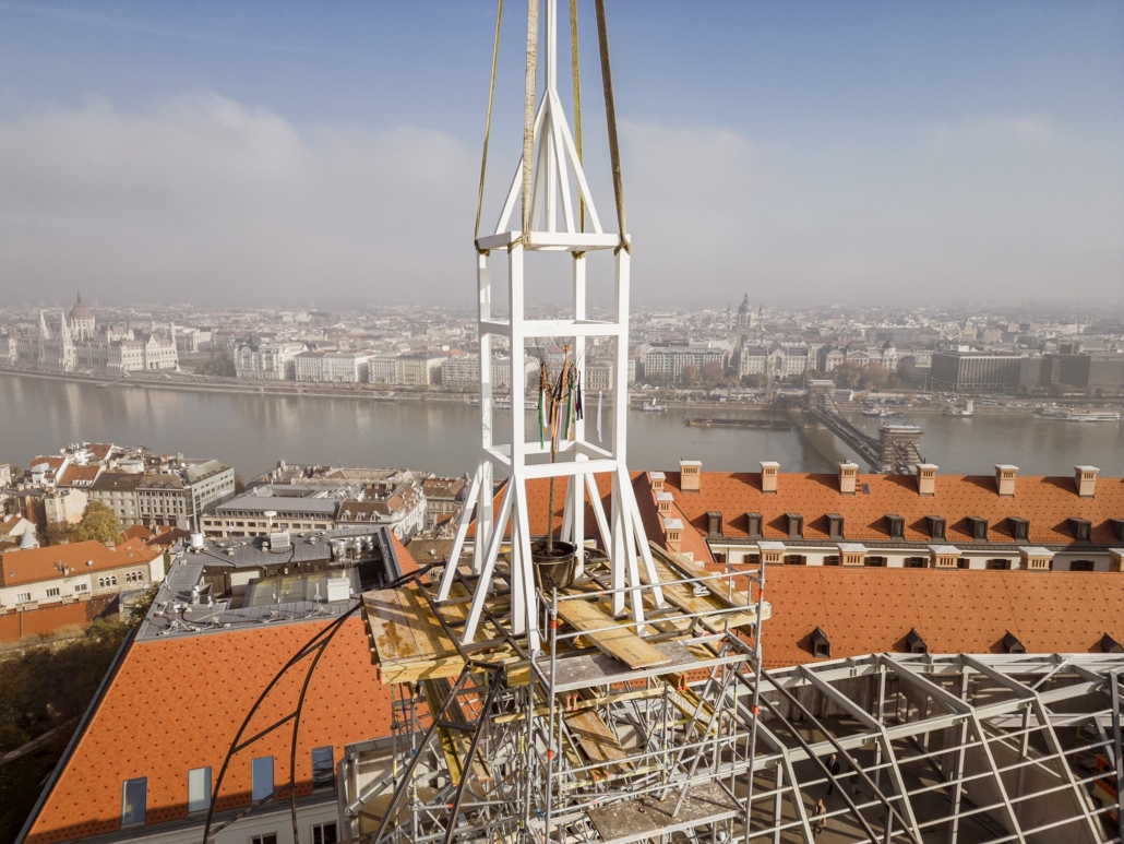 Have a look at the dome structure of the Hungarian Former Honvéd High ...