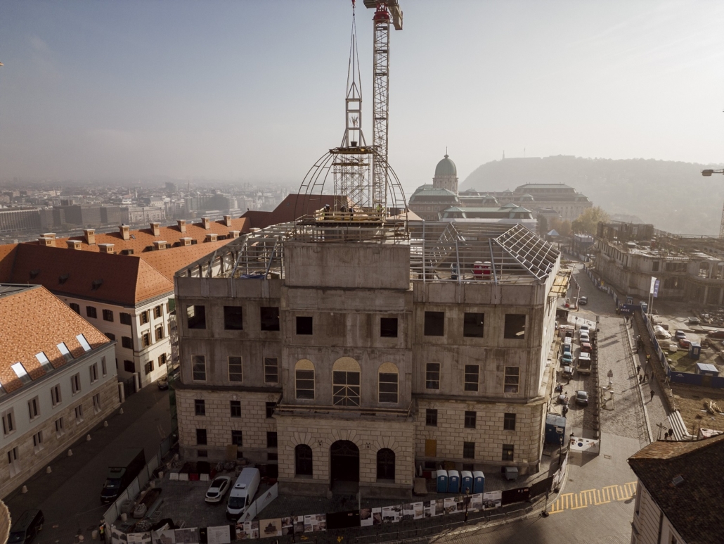 Have a look at the dome structure of the Hungarian Former Honvéd High ...