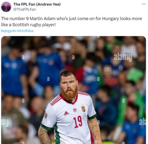Who is Martin Ádám, the internet’s new favourite Hungarian footballer ...