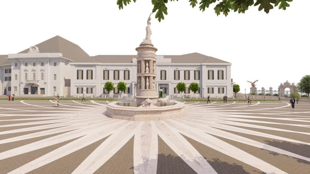 Spectacular VISUAL PLANS: Rebirth of the nation's historic main square ...