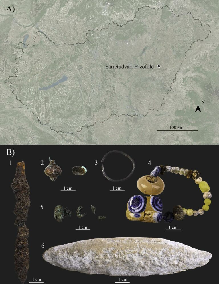 Historic discovery in Hungary: 1,100-year-old female buried with ...