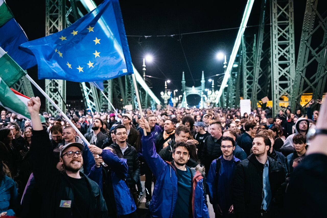 Protesters occupy Budapest Liberty Bridge, demanding withdrawal of ...