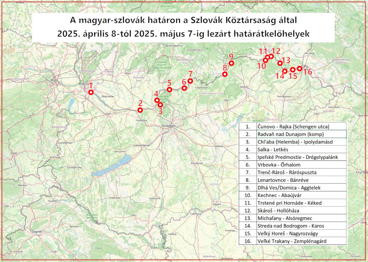 Slovakia and Austria close borders with Hungary: everything you need to ...